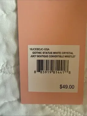 Juicy Couture | Bags | Viral Juicy Couture White Floral Logo ...